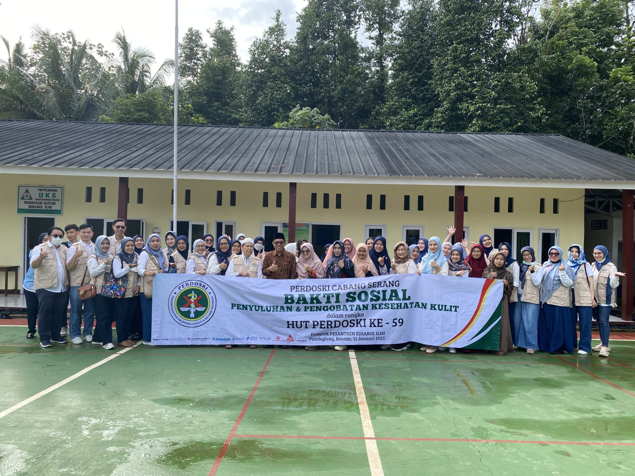 Bakti Sosial PERDOSKI di Pondok Rihabul 'Ilmi - rihabulilmi.ponpes.id
